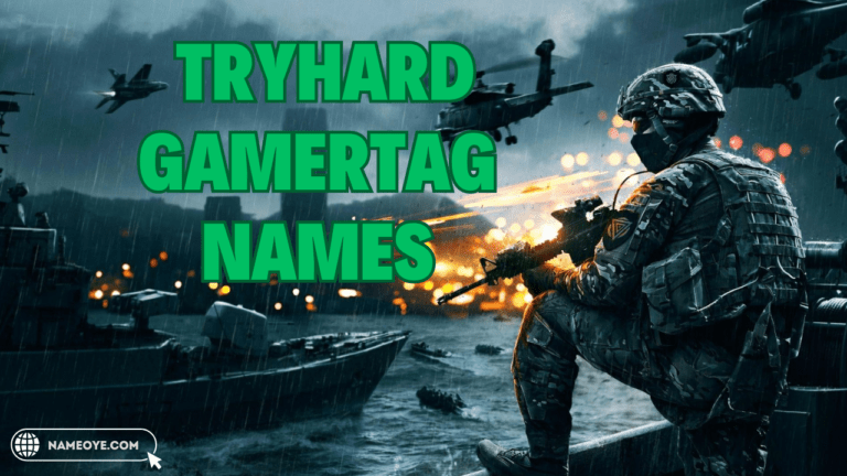 2750+ Sweaty Tryhard Gamertag Names 2024