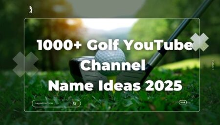 1000+ Golf YouTube Channel Name Ideas 2025 - Name Oye